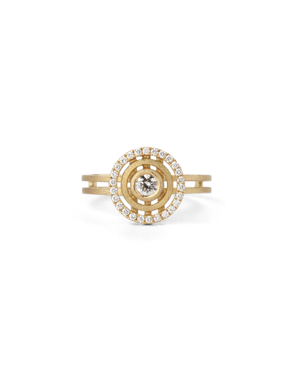 Shimell & Madden Diamond Mini Solar Ring · The Cut London · A modern ...